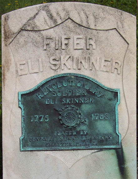 Eli Skinner's Grave Stone
